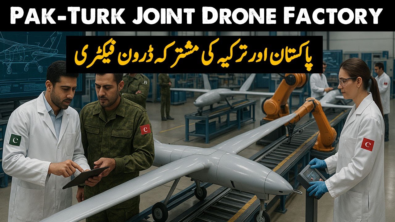 Pakistan and Turkey Launch MAJOR Drone Factory Partnership - YouTube
