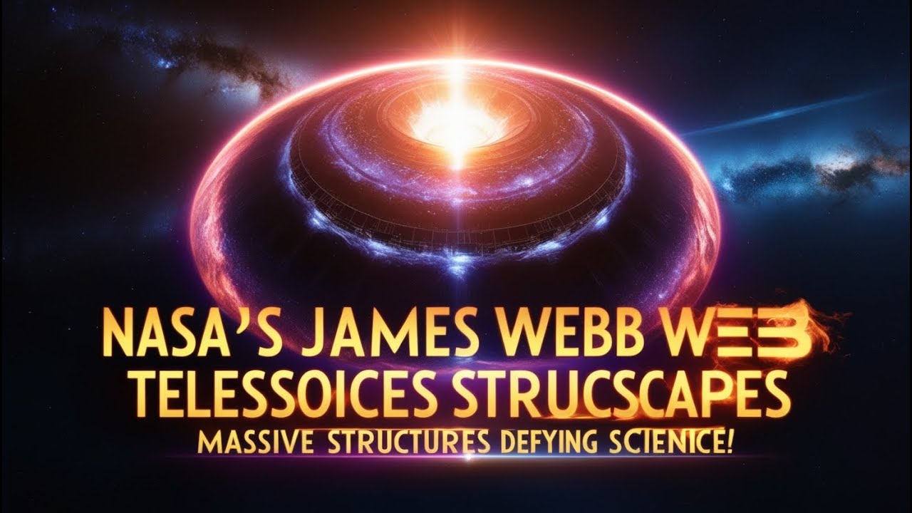 NASA's James Webb Telescope Detects MASSIVE Structures Defying Science ...