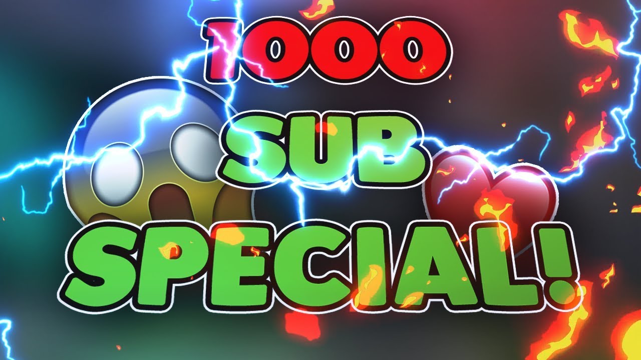 1000 SUBS SPECIAL - YouTube