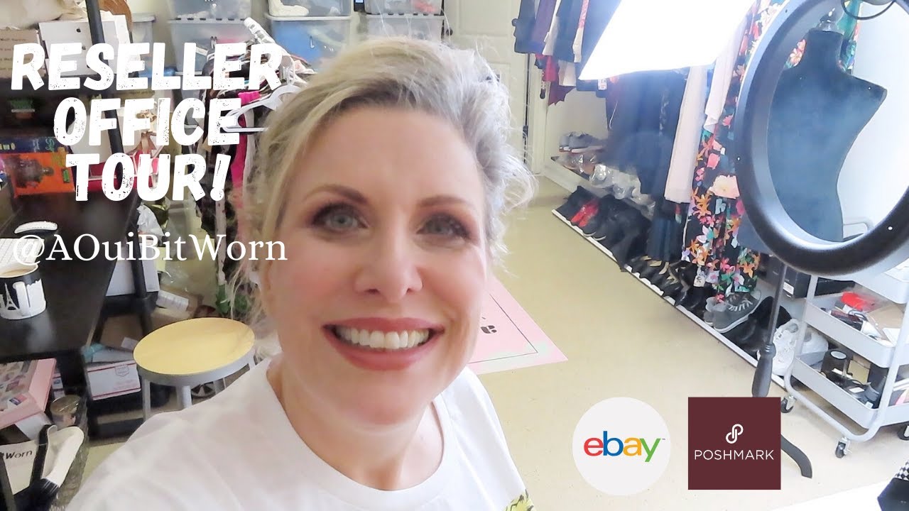 Reseller Office Remodel & Tour | Where I Posh - YouTube