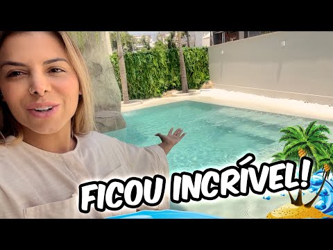 PISCINA PRAIA 100% PRONTA!