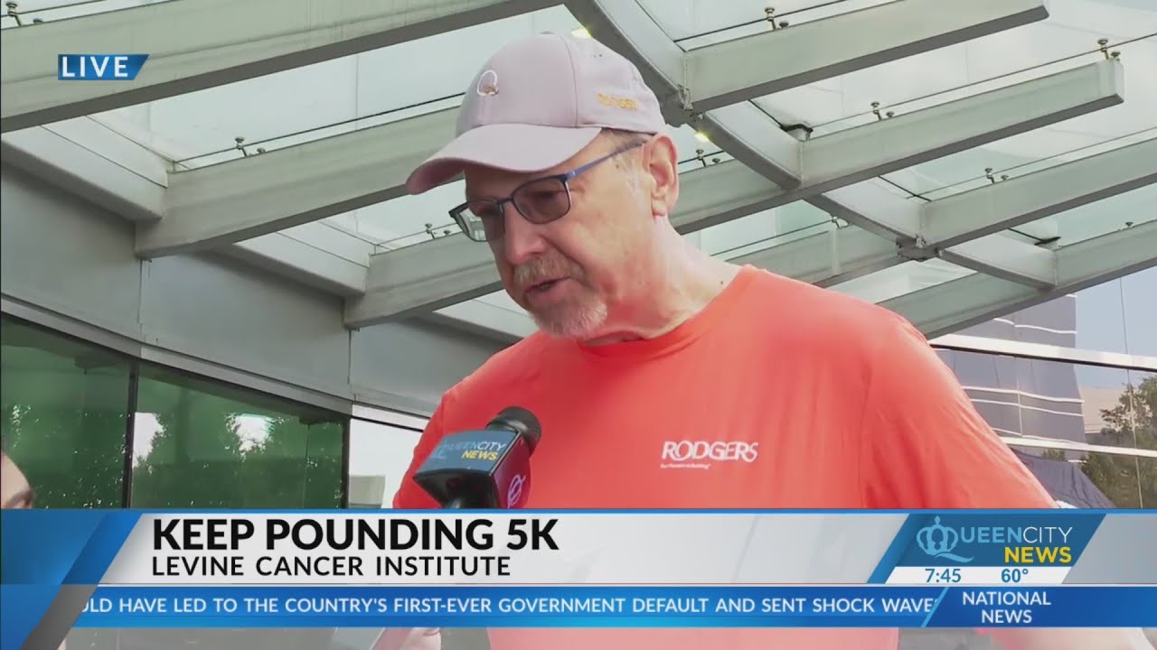 Community comes up to support Levine cancer research - YouTube