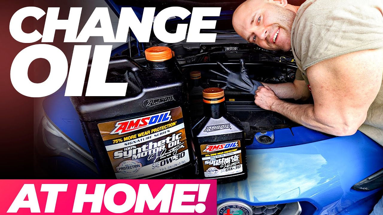 How to Change Your OIL at Home - The Best Approach! - YouTube