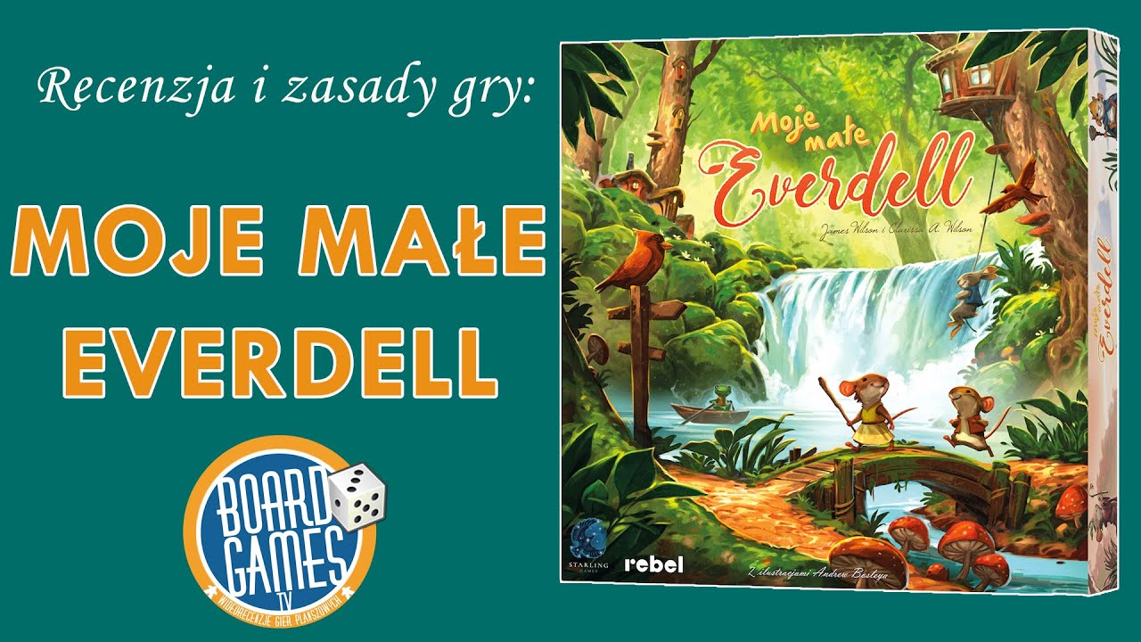 MOJE MAŁE EVERDELL - recenzja i zasady | gra planszowa REBEL - YouTube