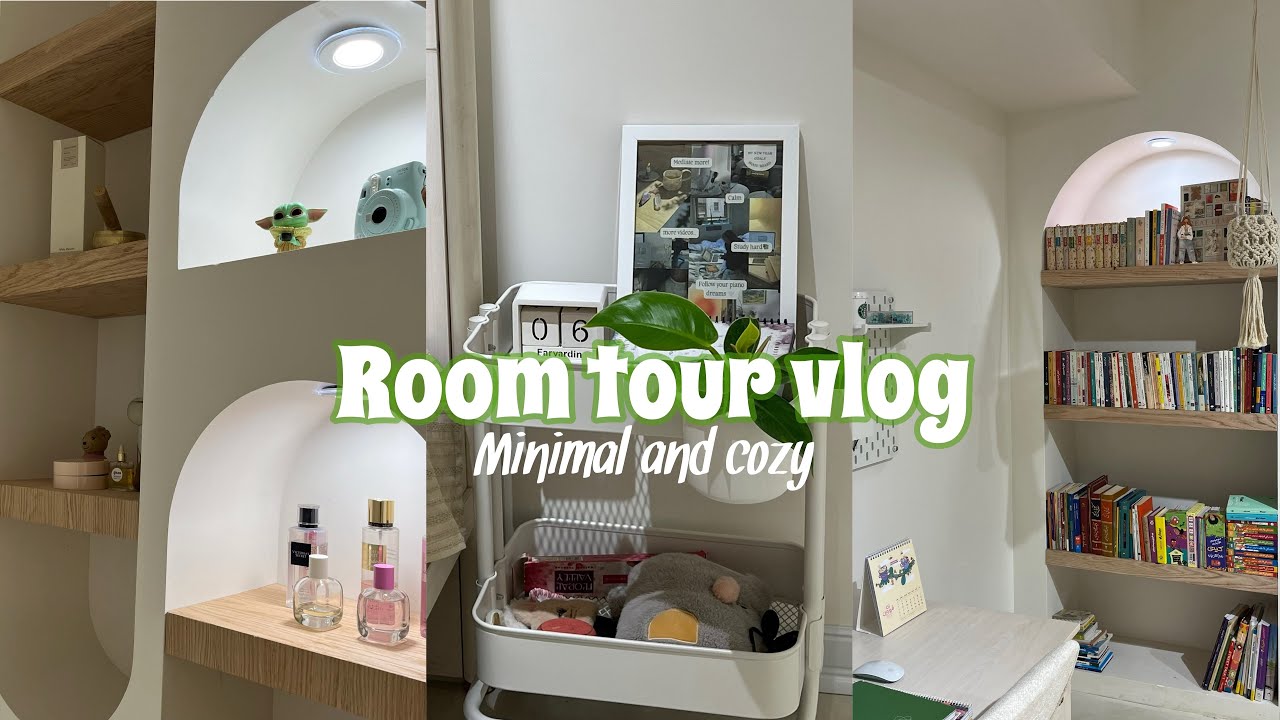 روم تور my new room vlog - YouTube