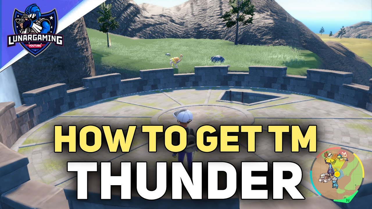 Thunder Location TM166 Pokemon Scarlet and Violet - YouTube