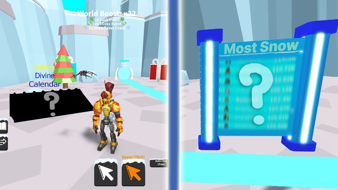 Hyper Clicker-Trying To Get Divine Calendar Pet - YouTube