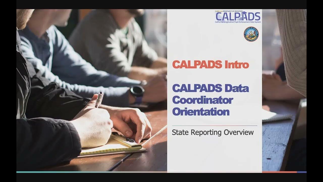 CALPADS Into - Module A - Intro & Statewide Education Data Systems - YouTube