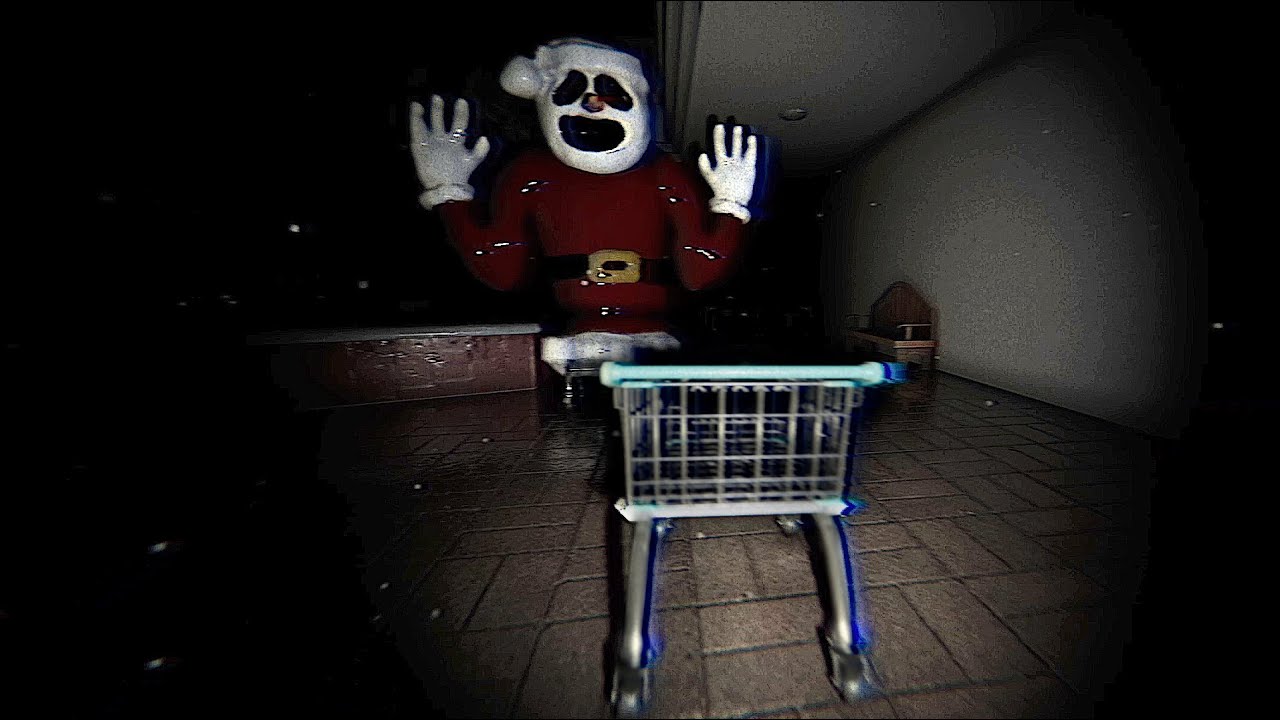 [GIANT SANTA SPOTTED] Dead Mall - Full Gameplay (SHORT HORROR GAME ...