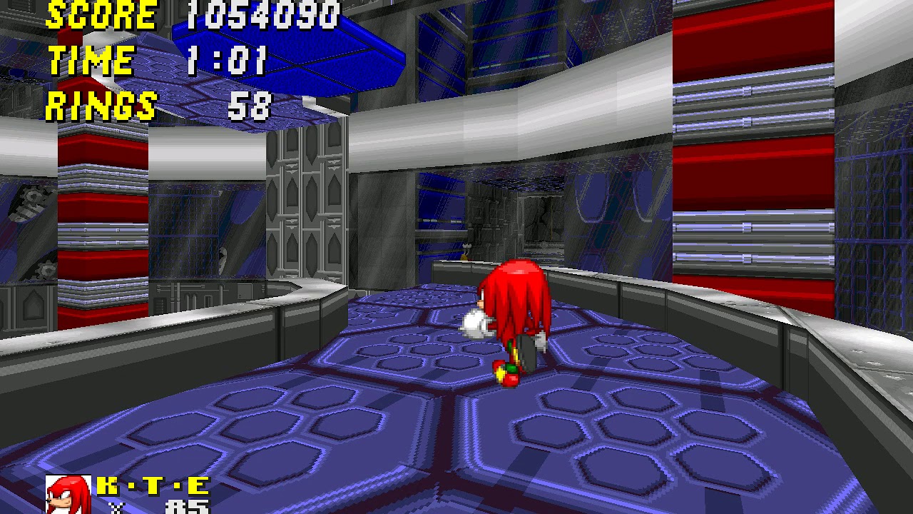 SRB2 v2.2 - Egg Rock Zone (Knuckles) - YouTube