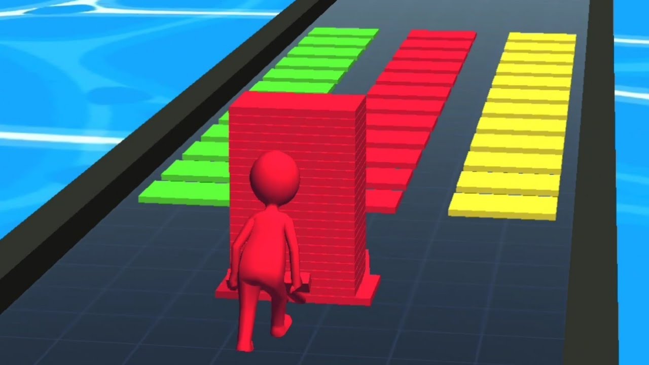 Stack Color 3D Game All Levels Gameplay Walkthrough iOS,Android - YouTube