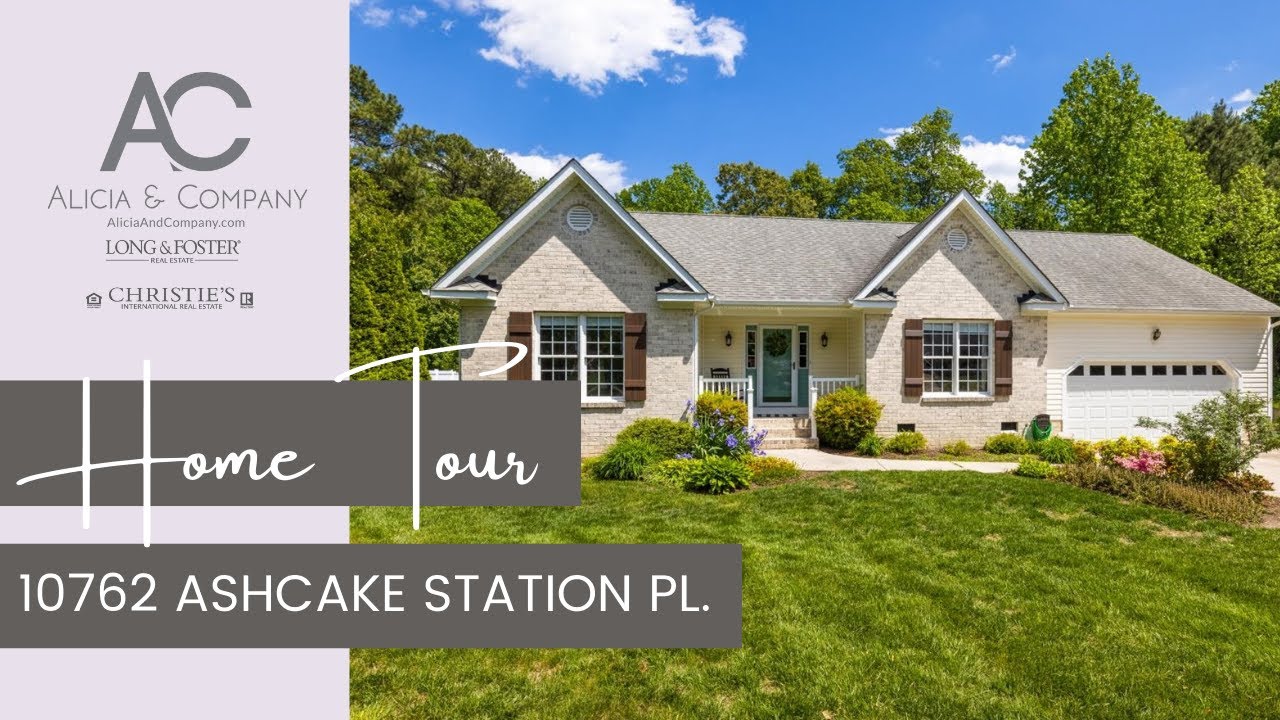 10762 Ashcake Station Pl. Home Tour - YouTube