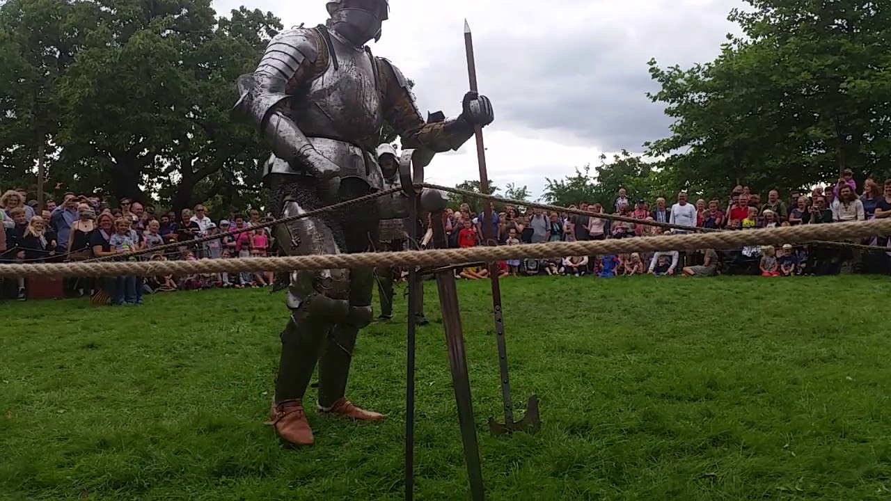 Horsens Middelalderfestival Ridderkamp - YouTube