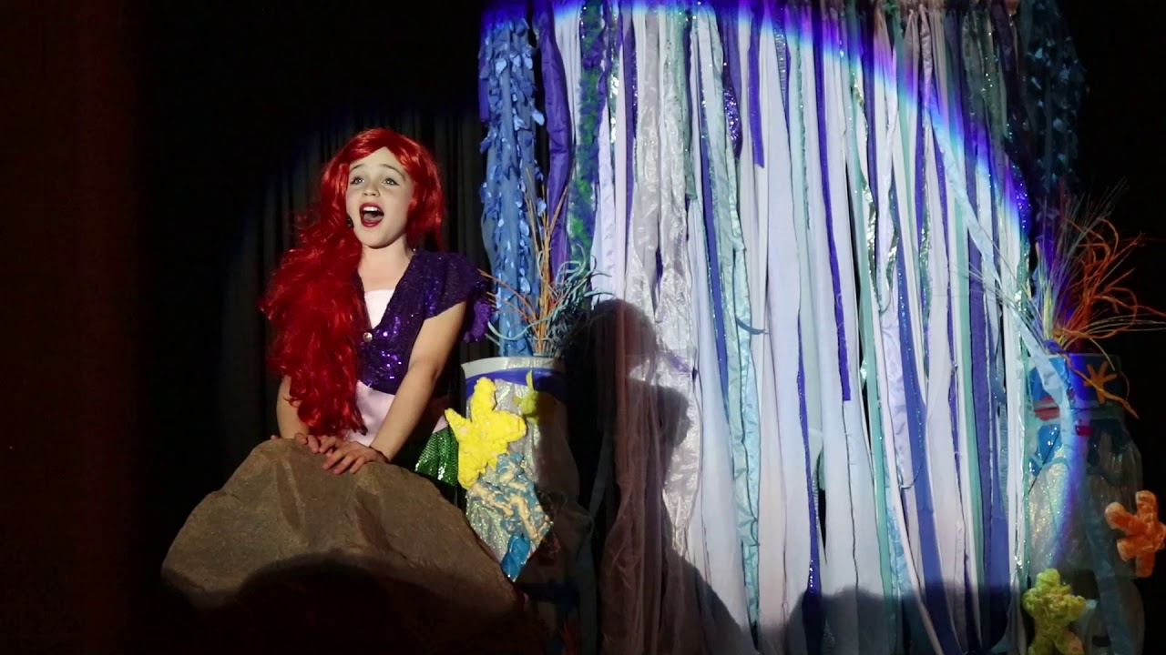 Amazing 11-year-old Little Mermaid! Annalie Johnson of OVCC as Ariel ...