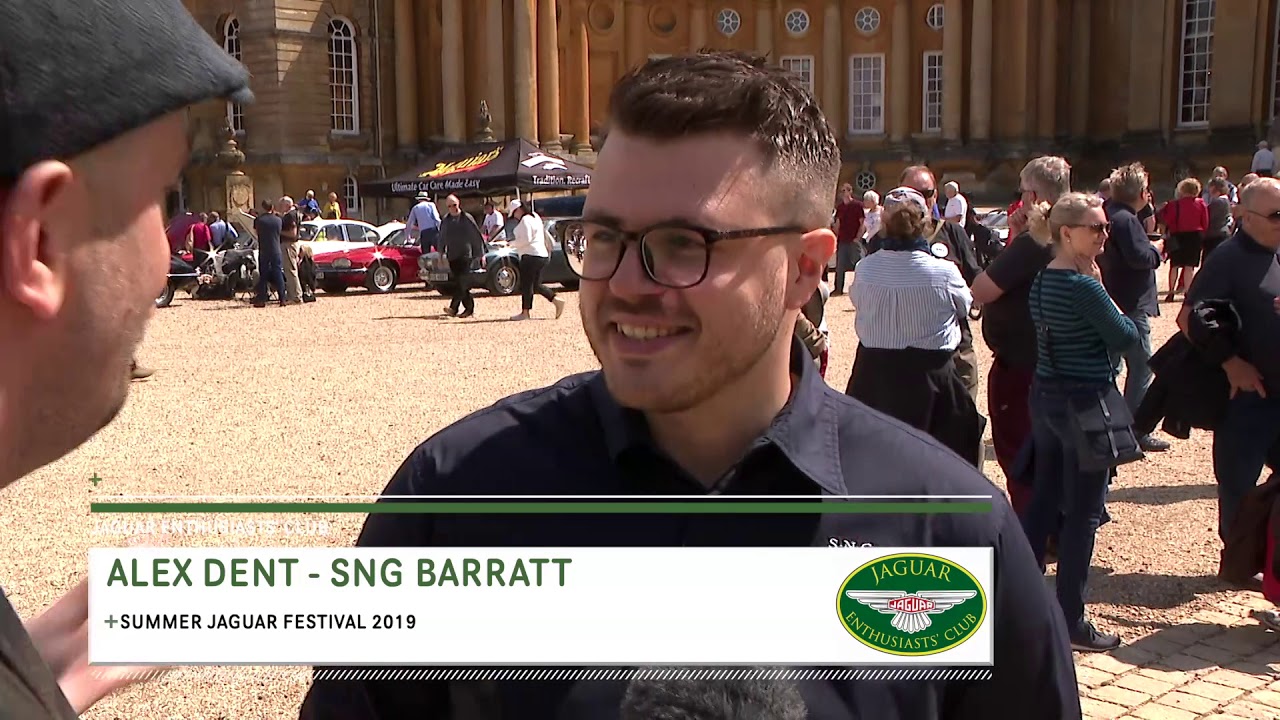 Alex Dent from SNG Barratt at the Summer Jaguar Festival 2019 - YouTube