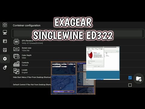 New Update ExaGear ED322 | FixCursorV2 | Wine 8.6 Staging tkg - YouTube