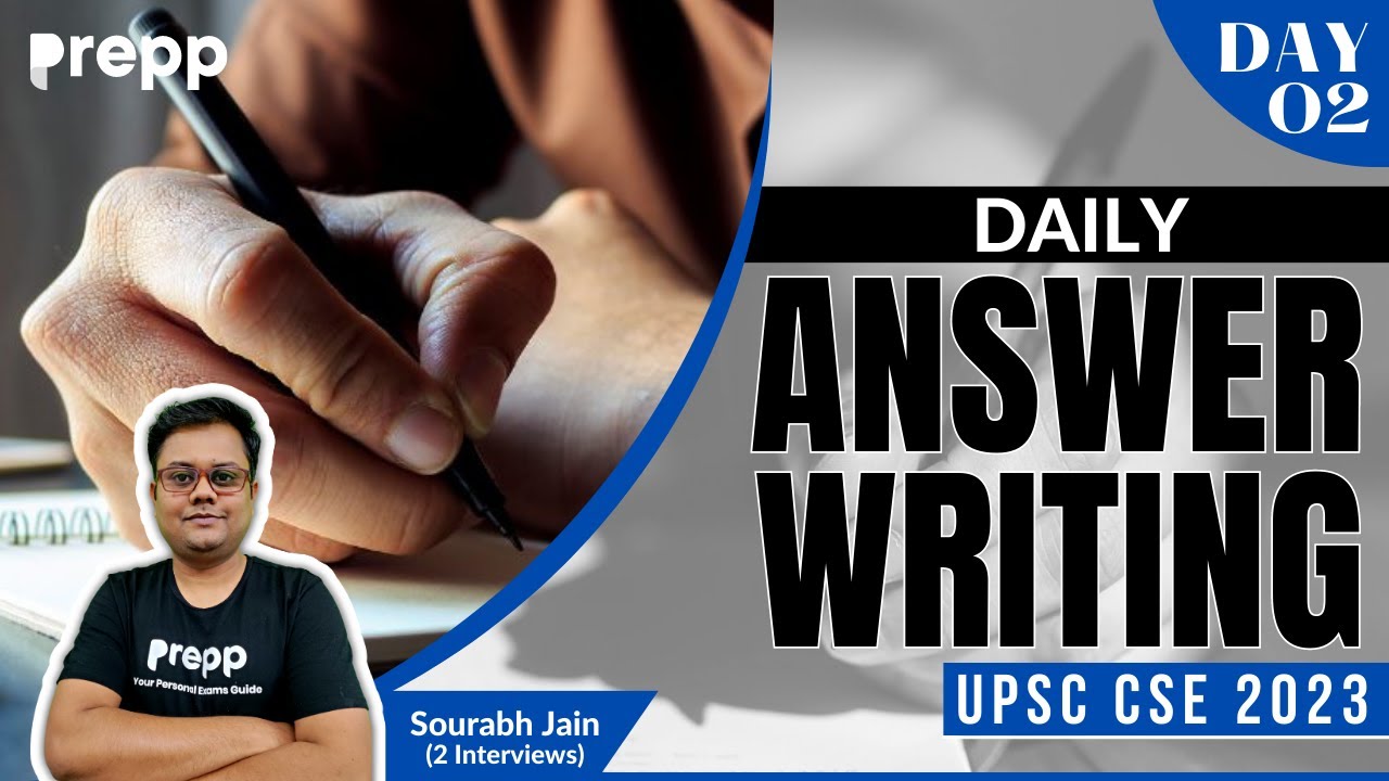 Daily Answer Writing for UPSC | Day 02 | UPSC CSE 2023 | #upsc2023 # ...