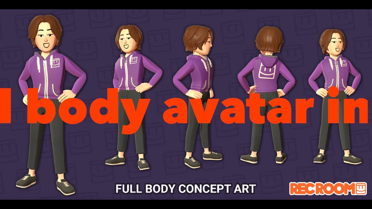 full body avatars in recroom - YouTube