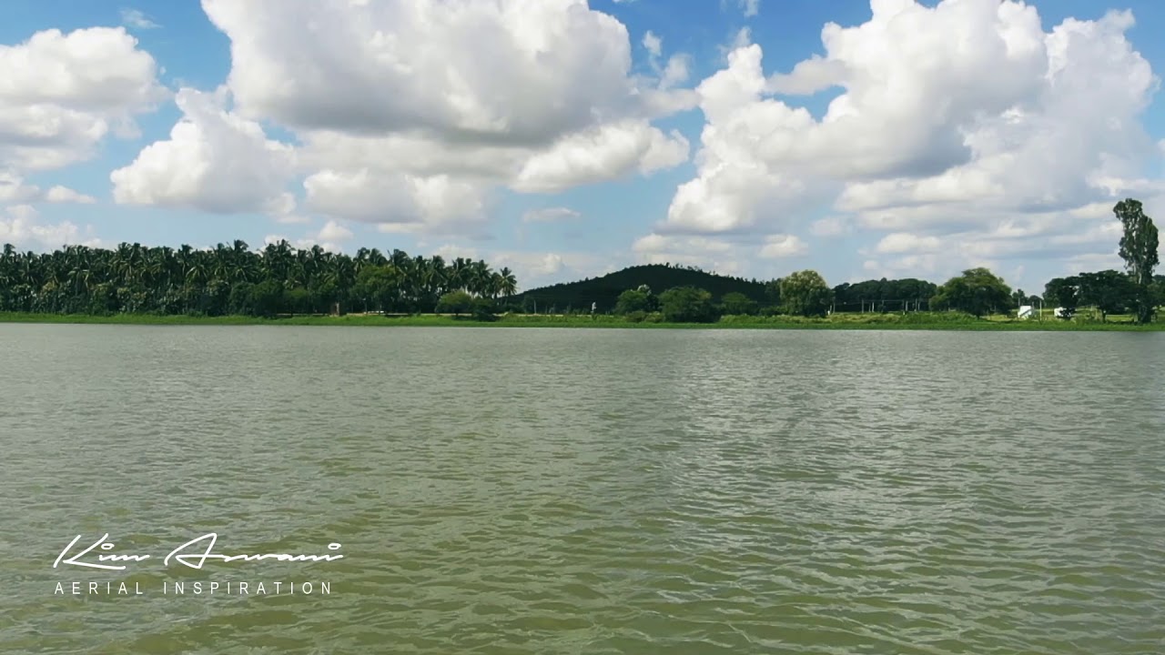 Talakadu - Kaveri River - Drone View - YouTube