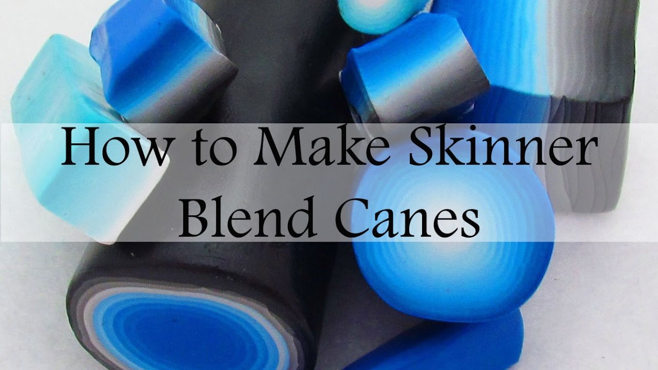 Getting Started with Polymer Clay: Skinner Blend Canes - YouTube