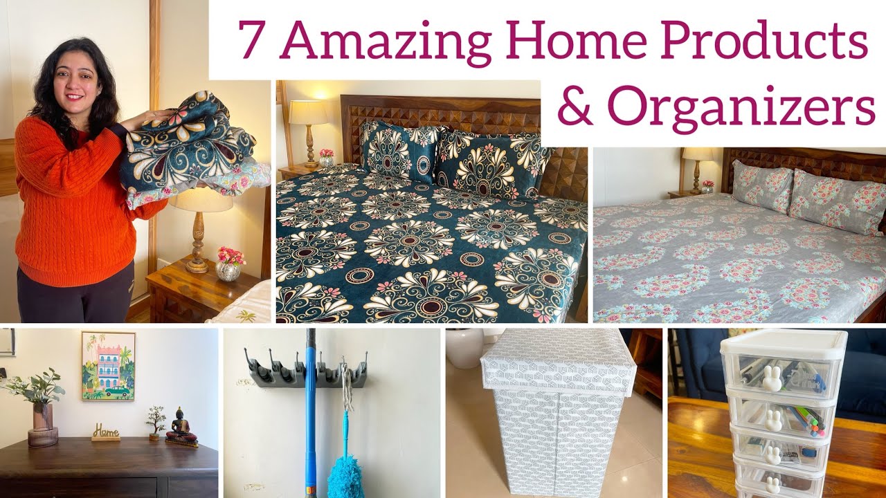 7 Amazing Home Products & Organizers|Useful Organizers|Winter Must have ...