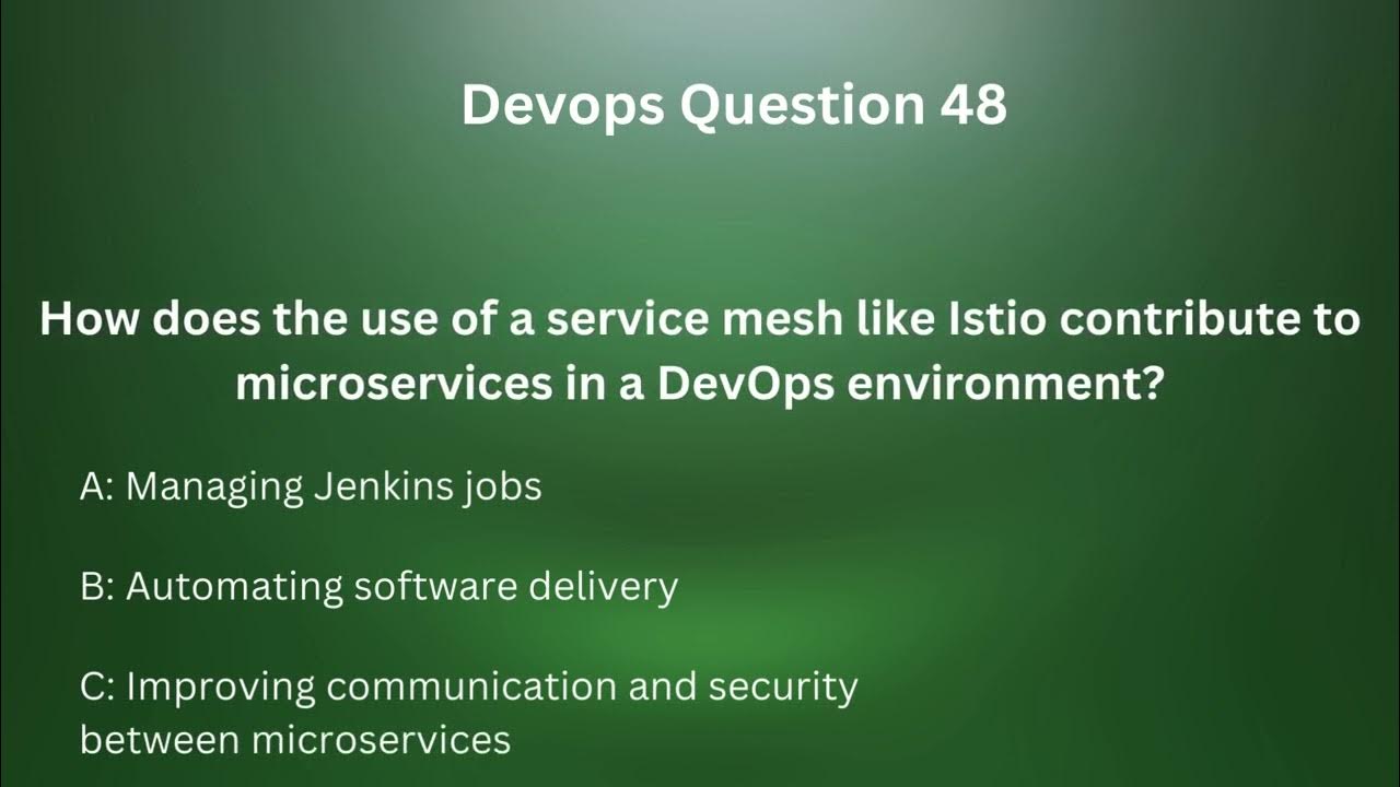 Mastering Devops 50 Interview Questions With Answers For Success In Tech Interviews 48 Youtube