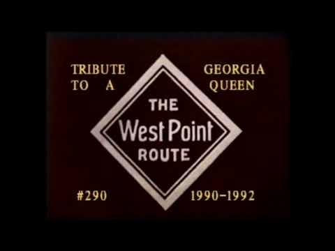 Atlanta & West Point #290 pulling excursions trains in 1990-1992 - YouTube