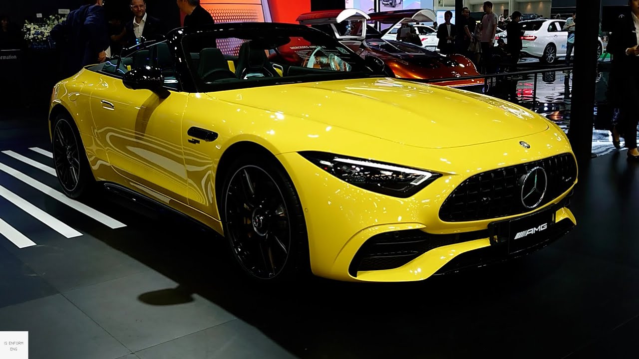 2025 Mercedes AMG SL 43 R232 / In-Depth Walkaround Exterior & Interior ...