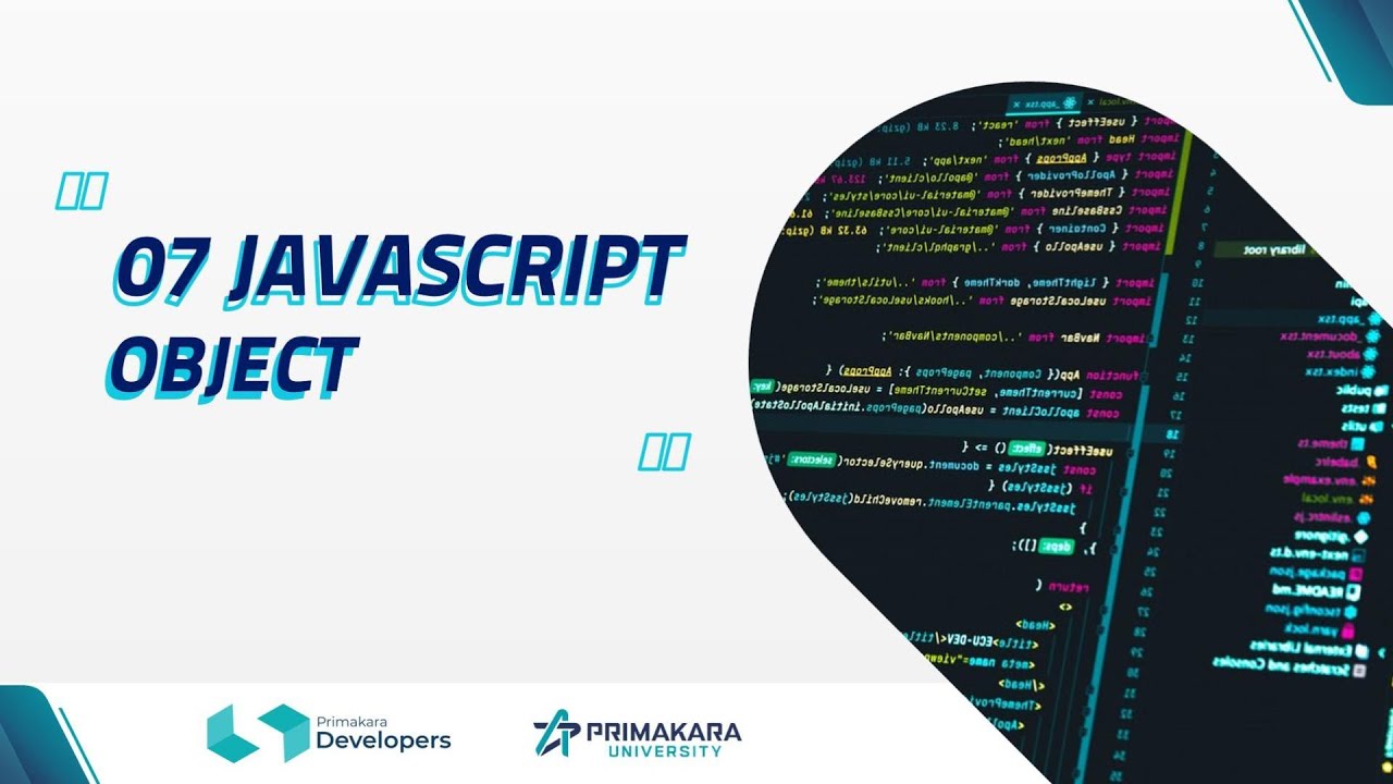 Belajar JavaScript: 07 Kenalan Sama Object & Bikin Kodinganmu Lebih ...