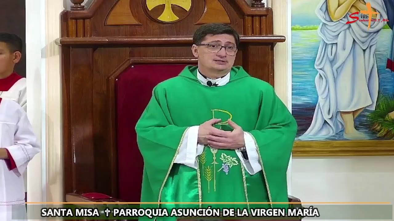 ⛪Parroquia Asunción de la Virgen María │ Misa de Víspera del Domingo ...