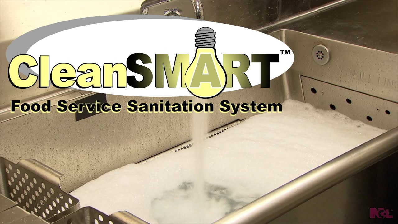 CleanSMART™ Food Service Sanitation System - YouTube