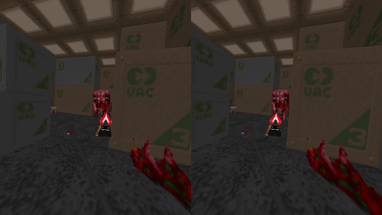 Doom 1 VR - Part I (Open VR, 3D!, FPS) - YouTube