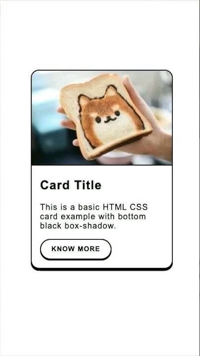Card Design HTML CSS #htmlcss #css - YouTube