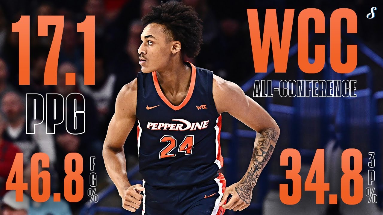 Maxwell Lewis FULL 2022-23 Pepperdine Season Highlights | 17.1 PPG 46.8 ...