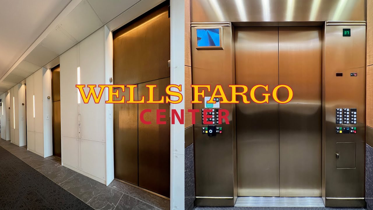 Beautiful Custom OTIS Series 1 Traction Elevators - Wells Fargo Center ...