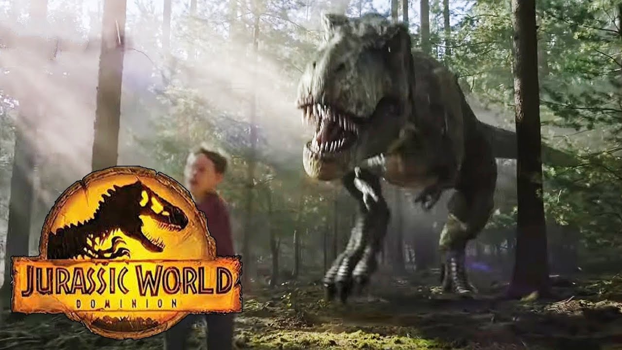 T Rex (Rexy) Chase| Jurassic World Dominion Clip - YouTube