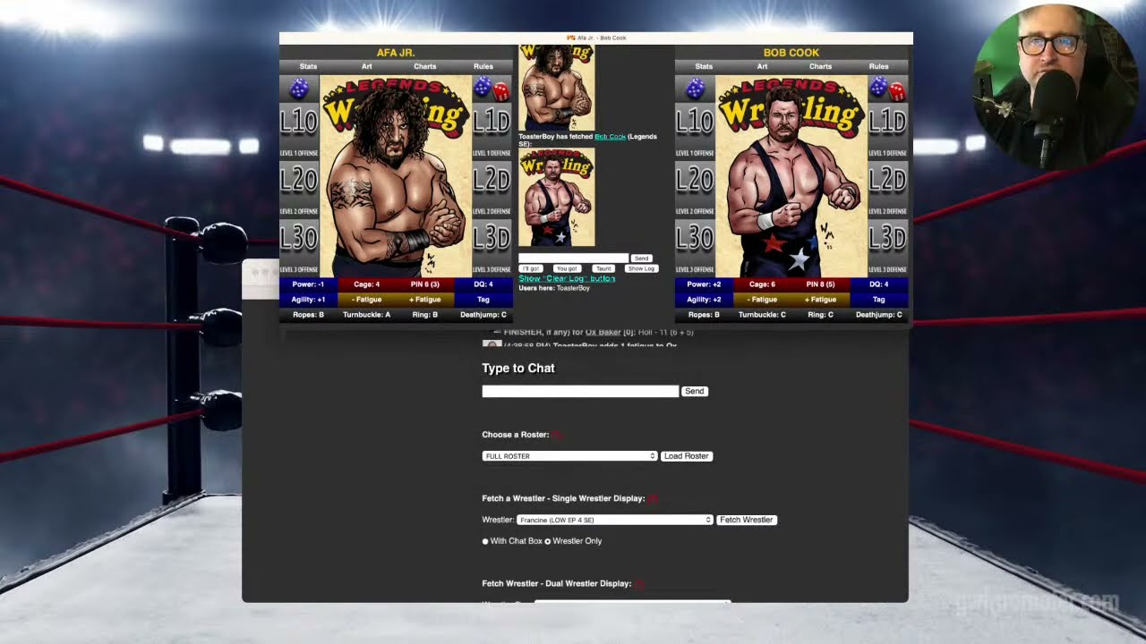 139 | Hollywood Elite Wrestling | Filsinger Games Legends of Wrestling ...