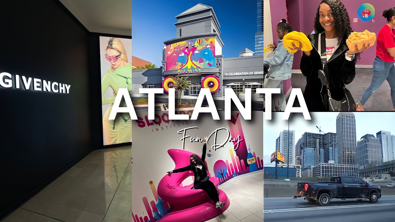 atlanta travel vlog: fun things to do in atl | sloomoo institution ...