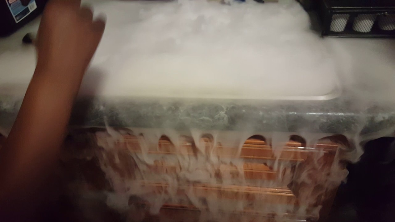 weeScience - Dry Ice Fun - YouTube