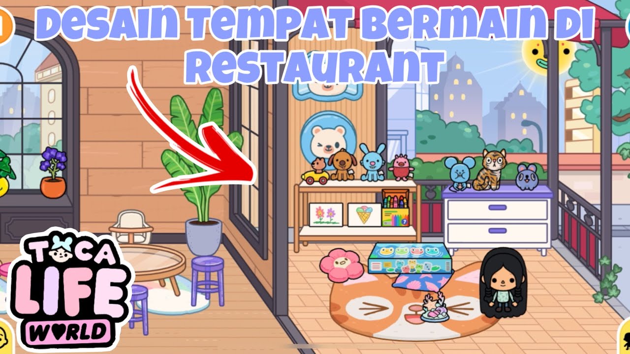 A day in my life | Desain Tempat Bermain di Restaurant Toca Boca ...