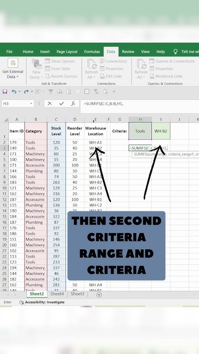 Excel SUMIFS Formula Explained in 30 Seconds! 🚀 #ExcelTips - YouTube