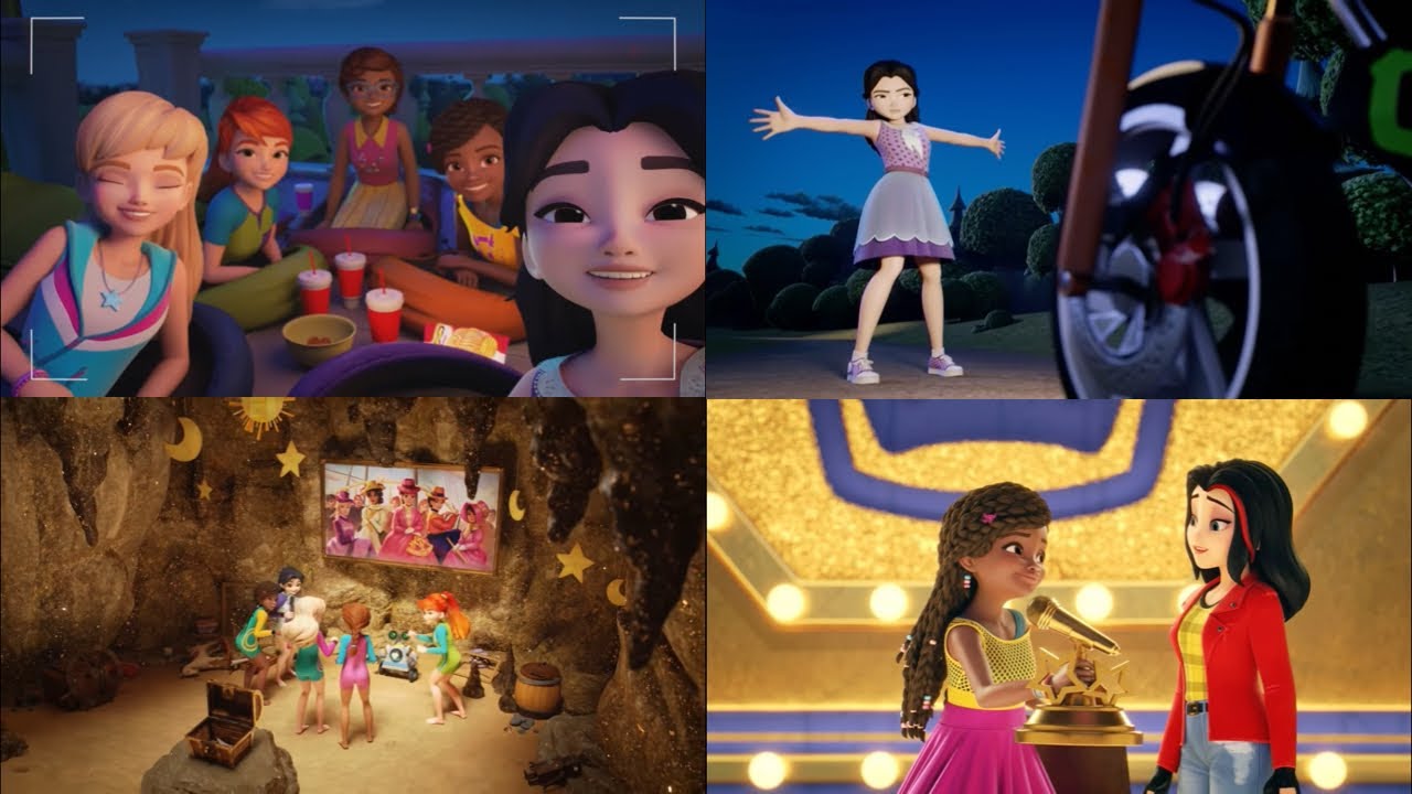 Emotional Moments Edit - Lego Friends Girls on a Mission! - YouTube