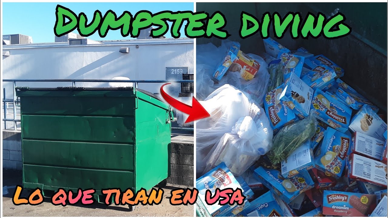DUMPSTER DIVING / Increible Lo Que Tiran En USA🇺🇸🇲🇽 - YouTube