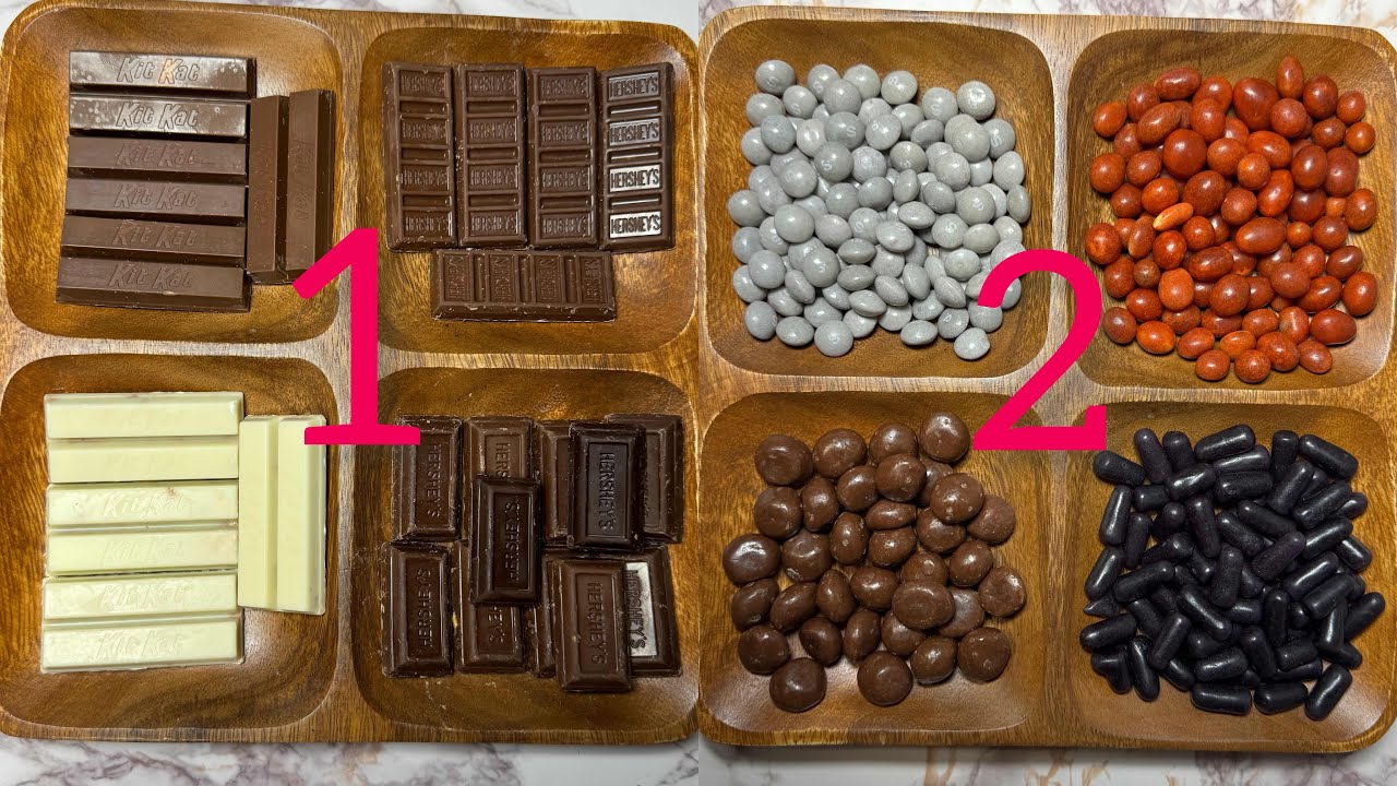 1 or 2 🤔 Choose your favorite PLATTER | filling platter with KitKat and ...