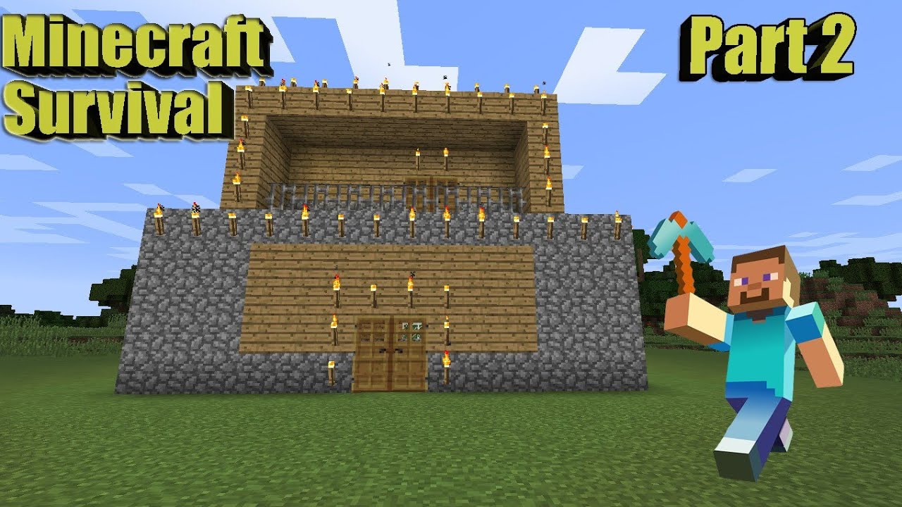 I make My House In Minecraft||Survival Part 2||Gaming zone noddy - YouTube