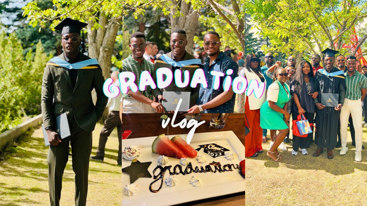 2 YEARS and $25000 LATER || GRADUATION VLOG || Completing my Masters ...