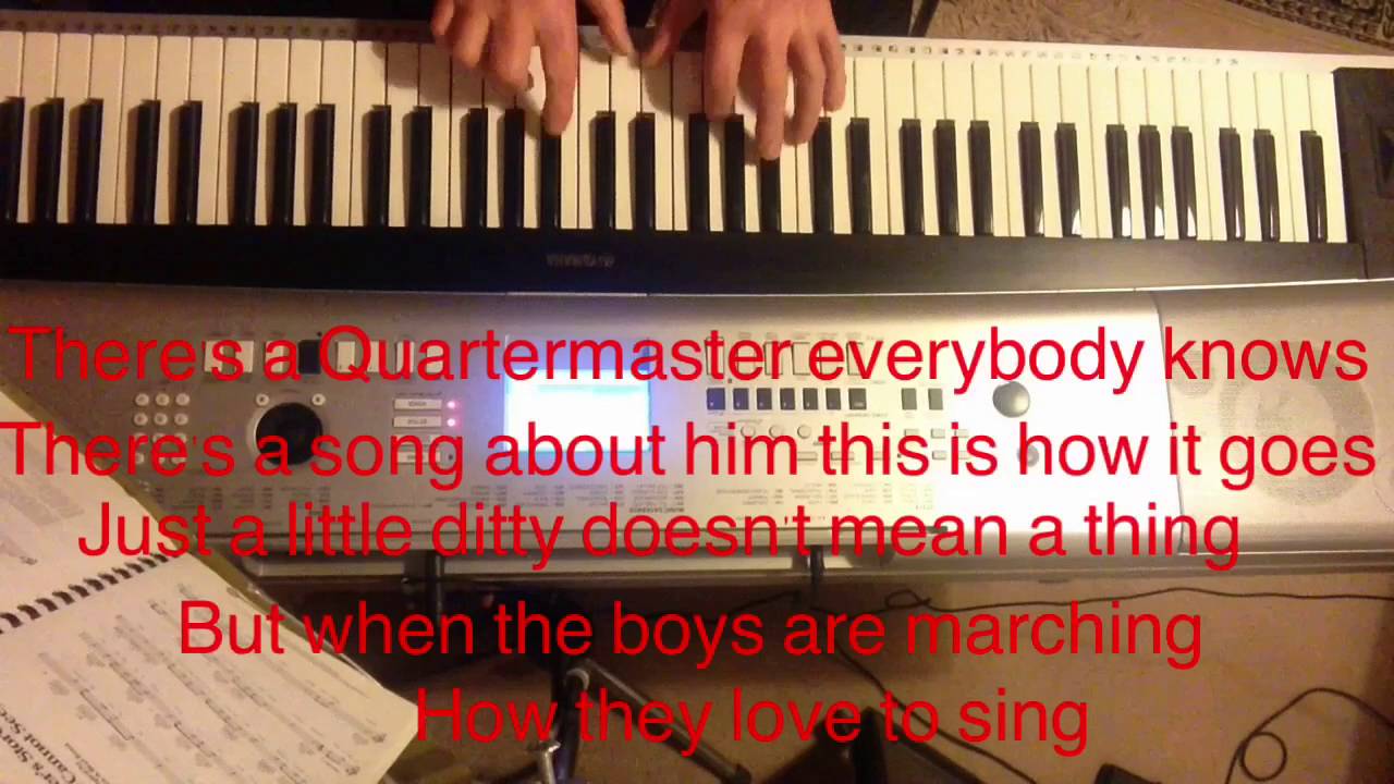 In The Quartermaster's Stores - 1940 - Piano with Lyrics (Written by ...