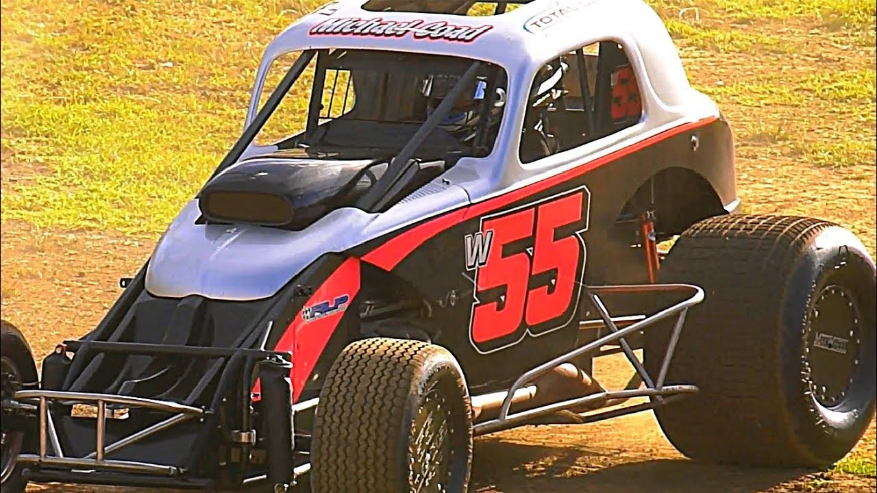 Super Rods Shootout Rnd 2 Heat 2 Laang Speedway 3-3-2018 - YouTube