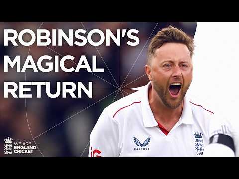 Triple-Wicket-Maiden! | Ollie Robinsons SENSATIONELLE Rückkehr