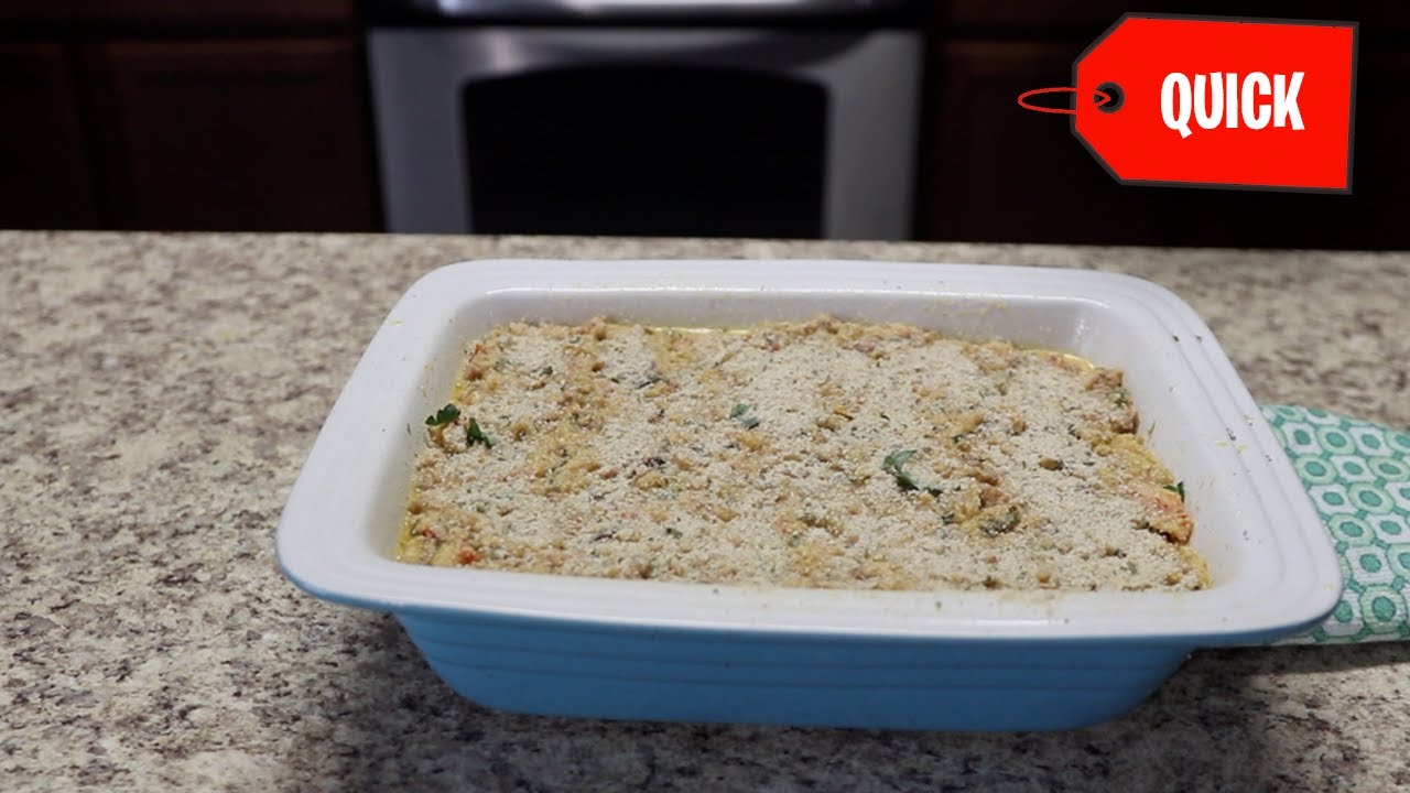 Make Crawfish & Andouille Cornbread Dressing FAST for Thanksgiving ...